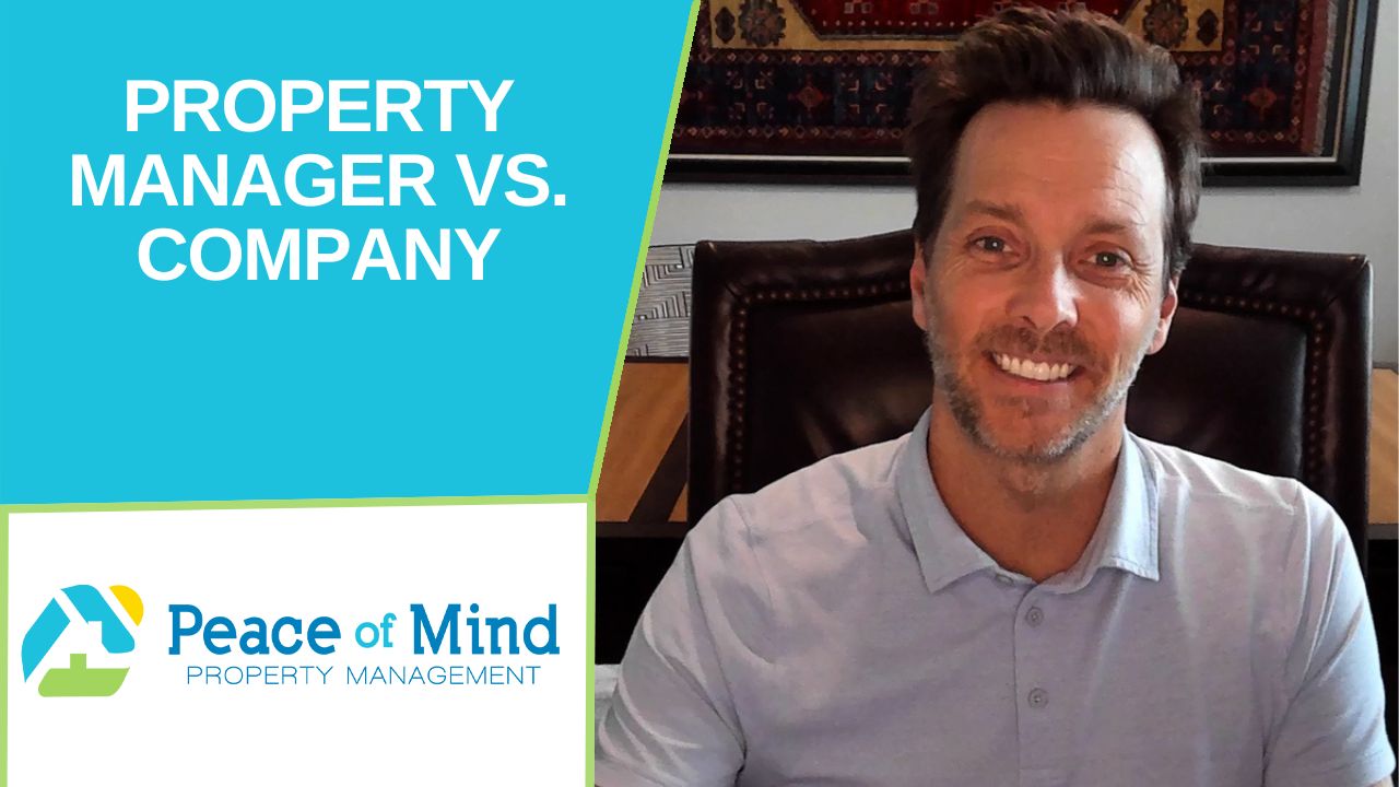 Property Manager vs. Company